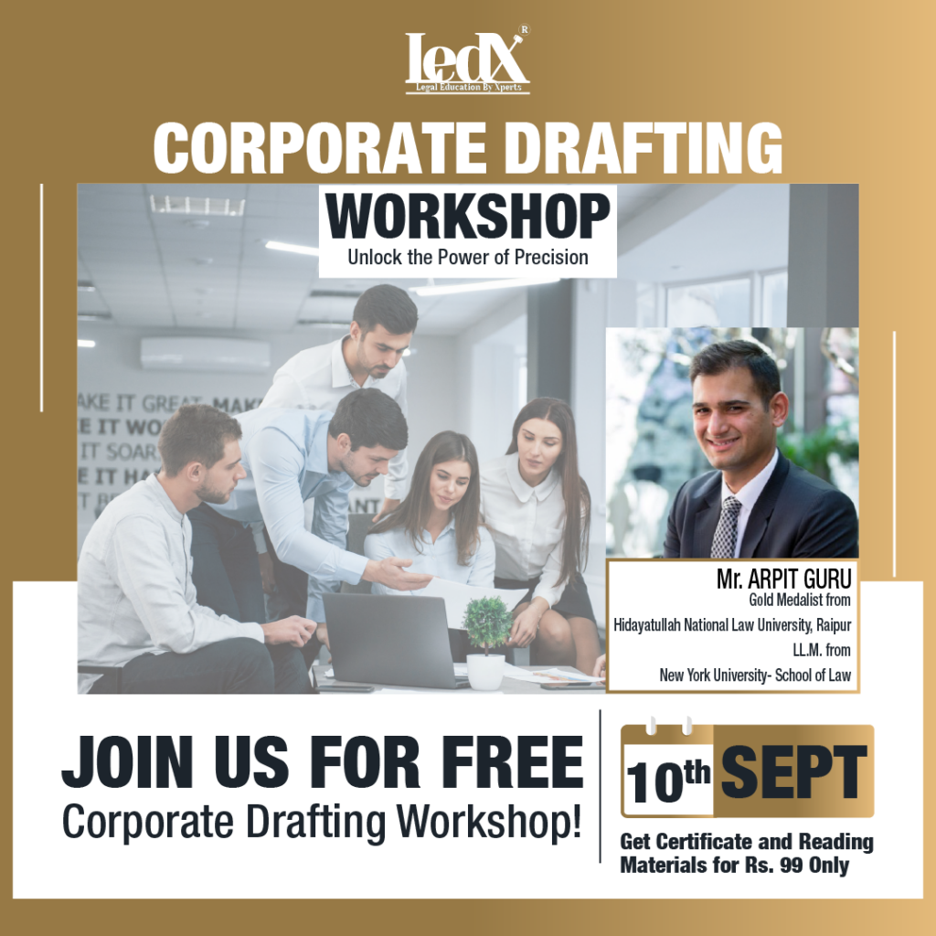 Corporate Drafting Workshop - LedX